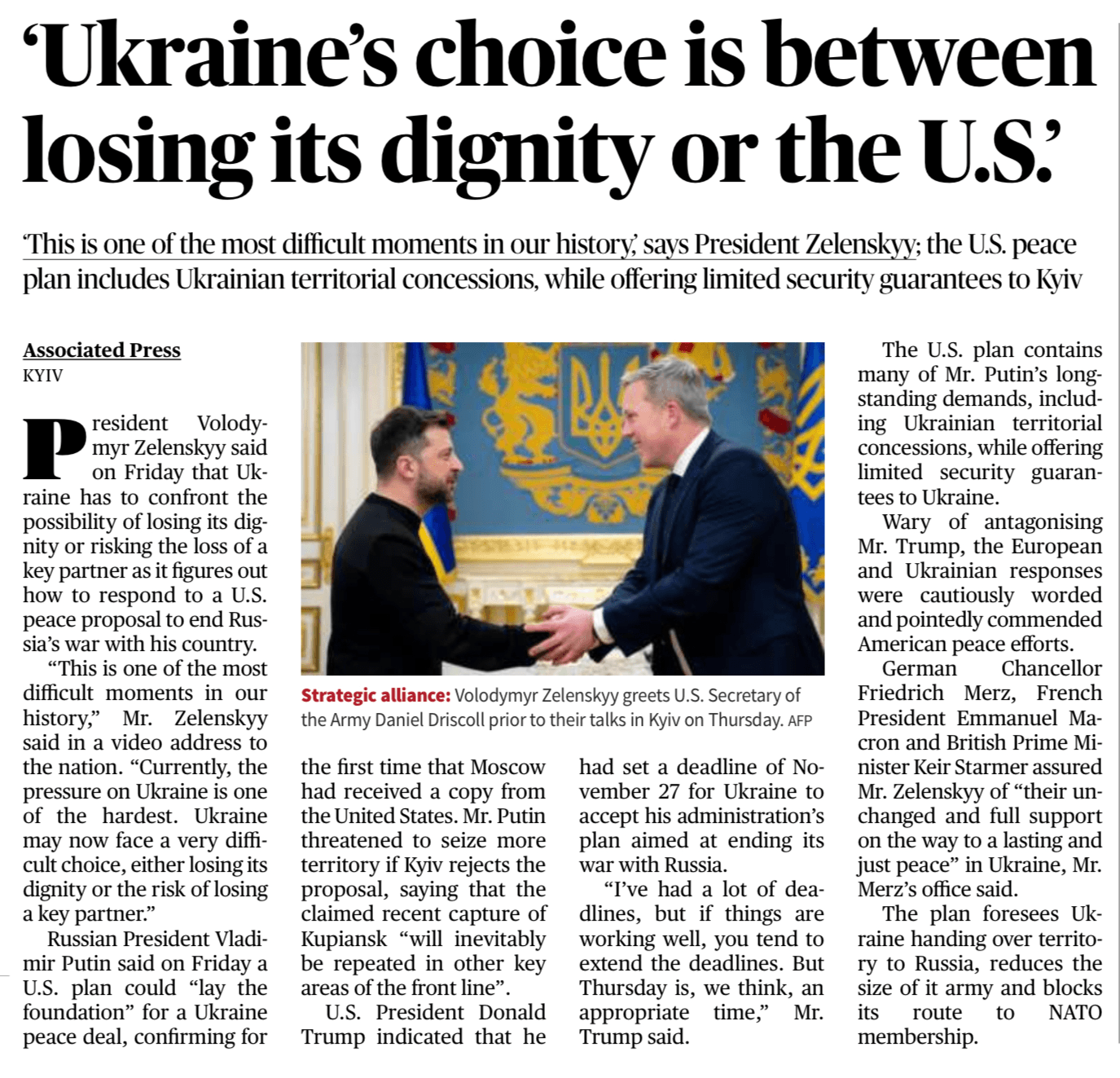 Ukraine International Affairs UPSC: Dignity Vs U.S. Influence | GS-2 ...
